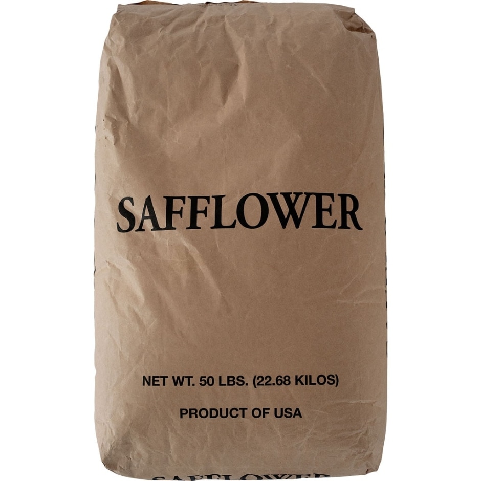 SAFFLOWER SEED 50lb – KOM MKE